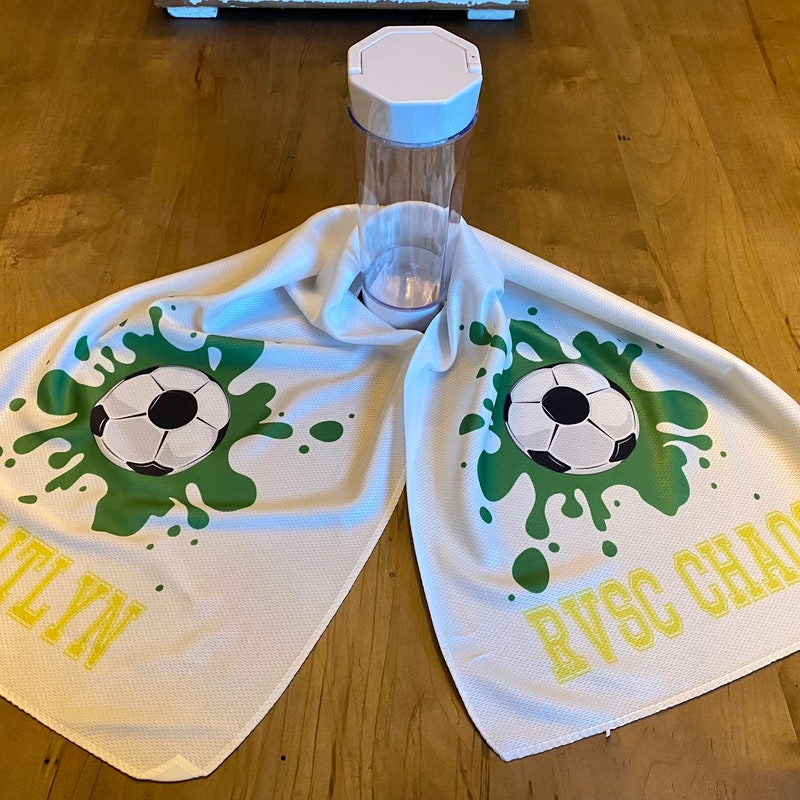 Soccer Team Cooling Towels - Etsy