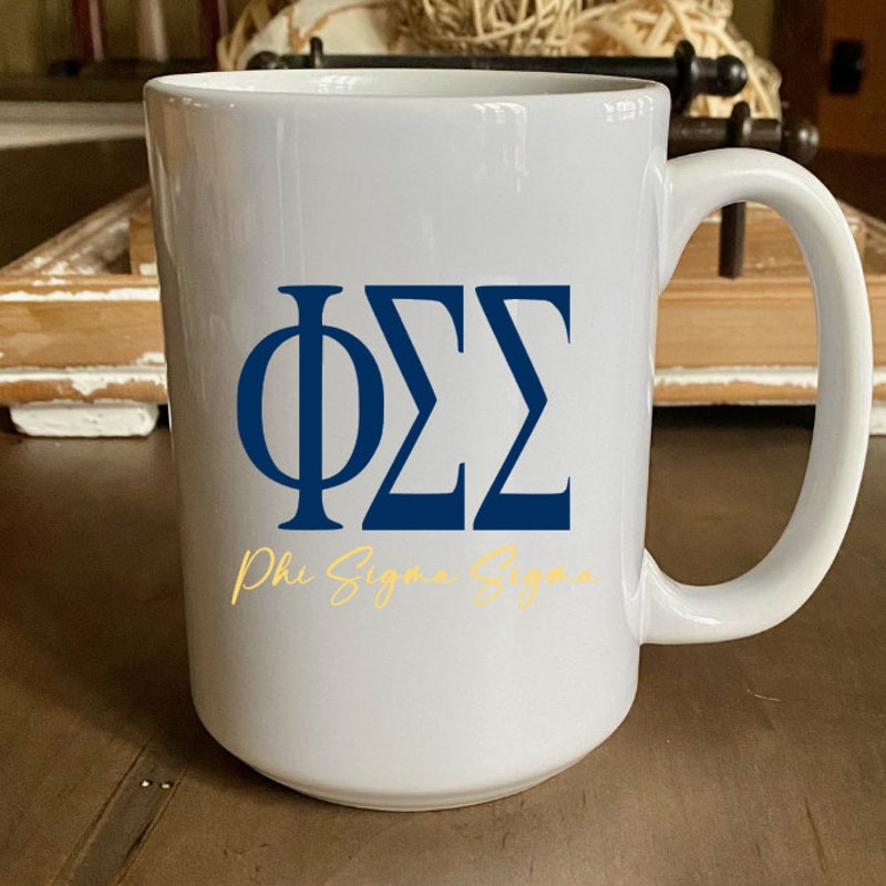 Phi Sigma Sigma Mug - Etsy