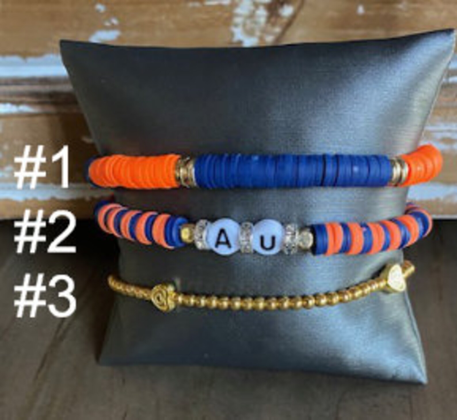 Auburn/auburn University/au/auburn Tigers/ Custom Bracelet-officially ...