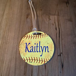Custom Softball/softball Team/softball Player/ Sports Team Personalized ...
