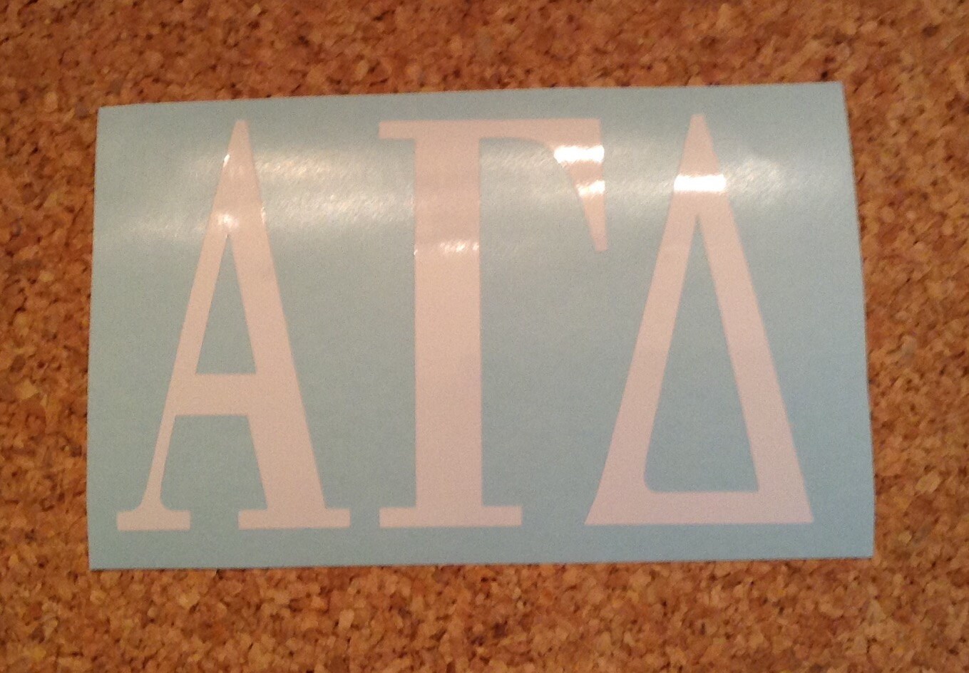 Alpha Gamma Delta Sorority Decal 3x4" Solid/glitter/printed Vinyl ...