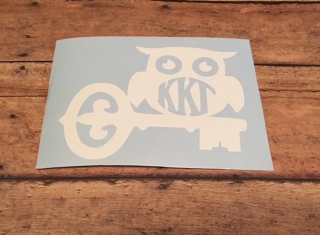 Kappa Kappa Gamma Key Sorority Decal Tumbler Waterbottle | Etsy