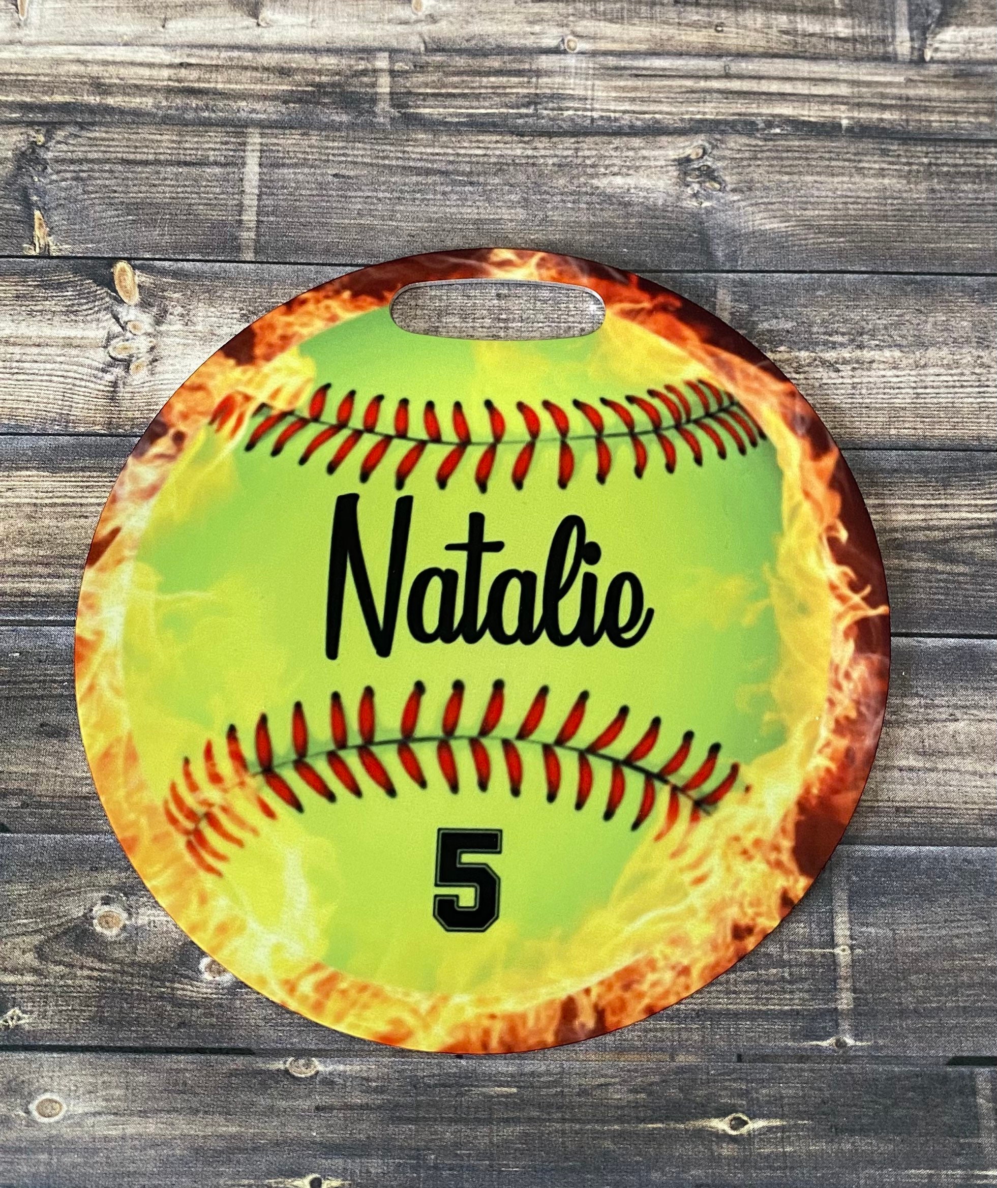 Custom Softball/softball Team/softball Player/ Sports Team Personalized ...