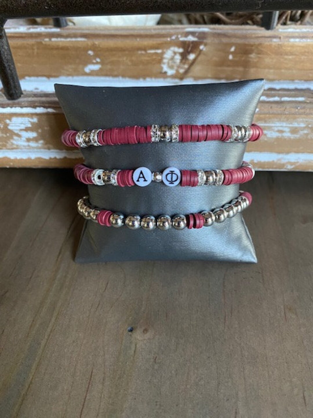 Alpha Phi Custom Bracelet-officially Licensed-sorority Greek Letter ...