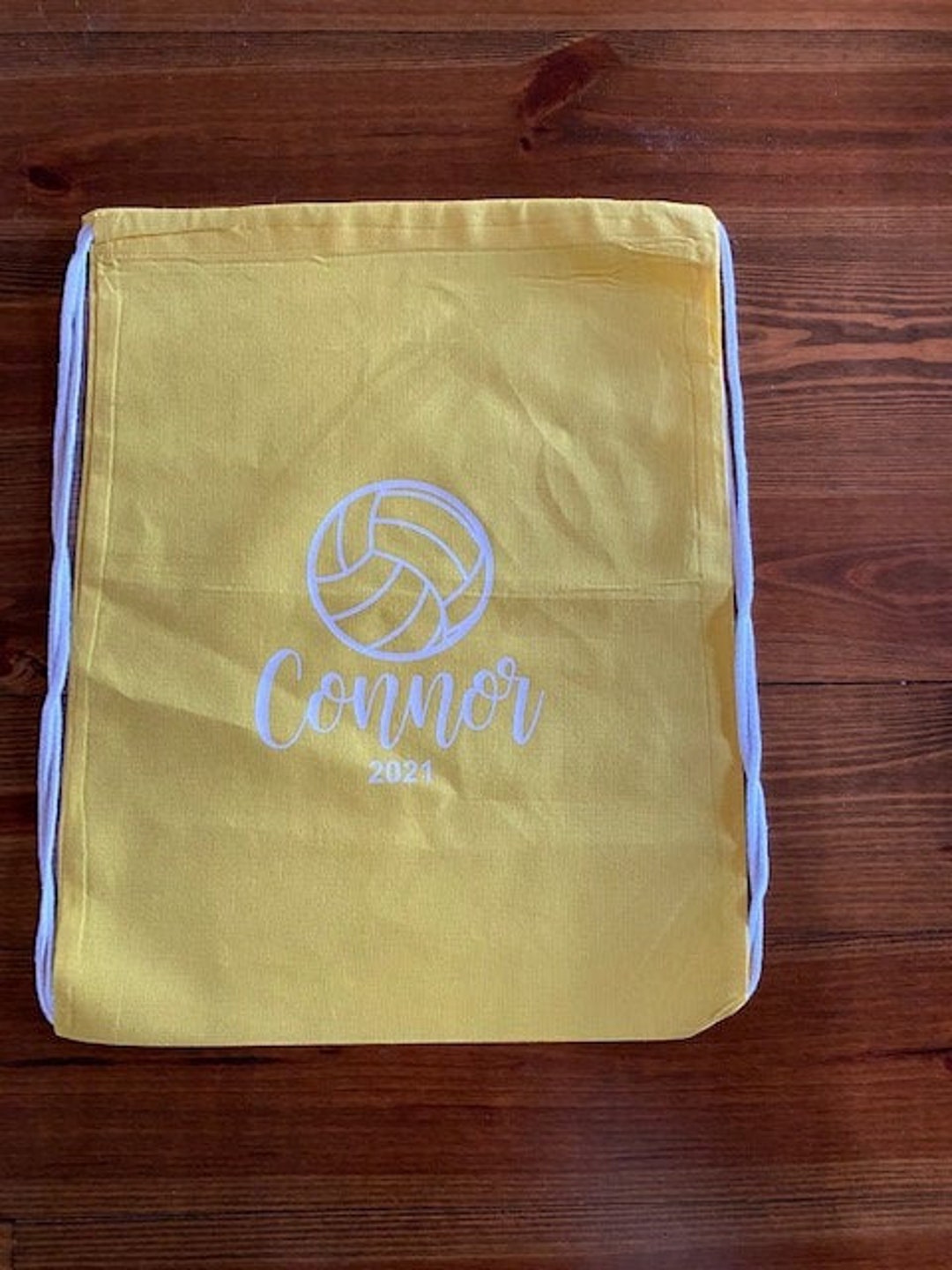Custom Volleyball/volleyball Team/volleyball Player Drawstring Bag - Etsy