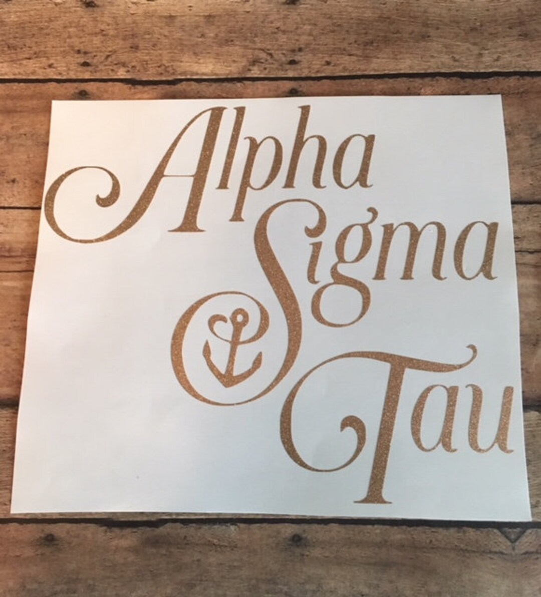 Alpha Sigma Tau Sorority Decal 3x4" Car/suv Decal/computer Decal ...
