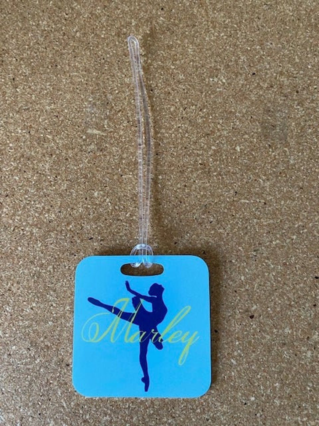 Dance/dance Team/dancer/ Sports Team Personalized Square Luggage Tag ...