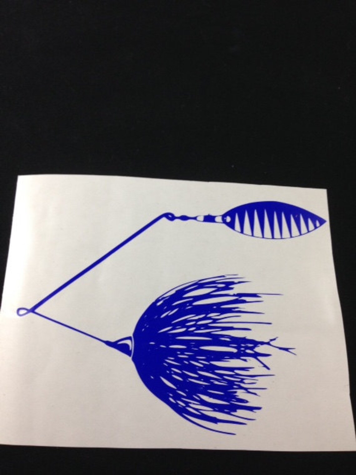 Spinner Bait Fishing Decal 3.5x5 - Etsy