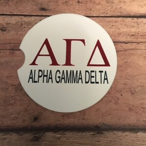 Alpha Gamma Delta Sorority/sorority Gift/greek Letters/sorority Sisters ...
