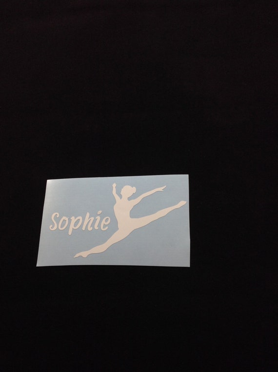 Dancer Decal/dance Decal/dance Team Decal | Etsy