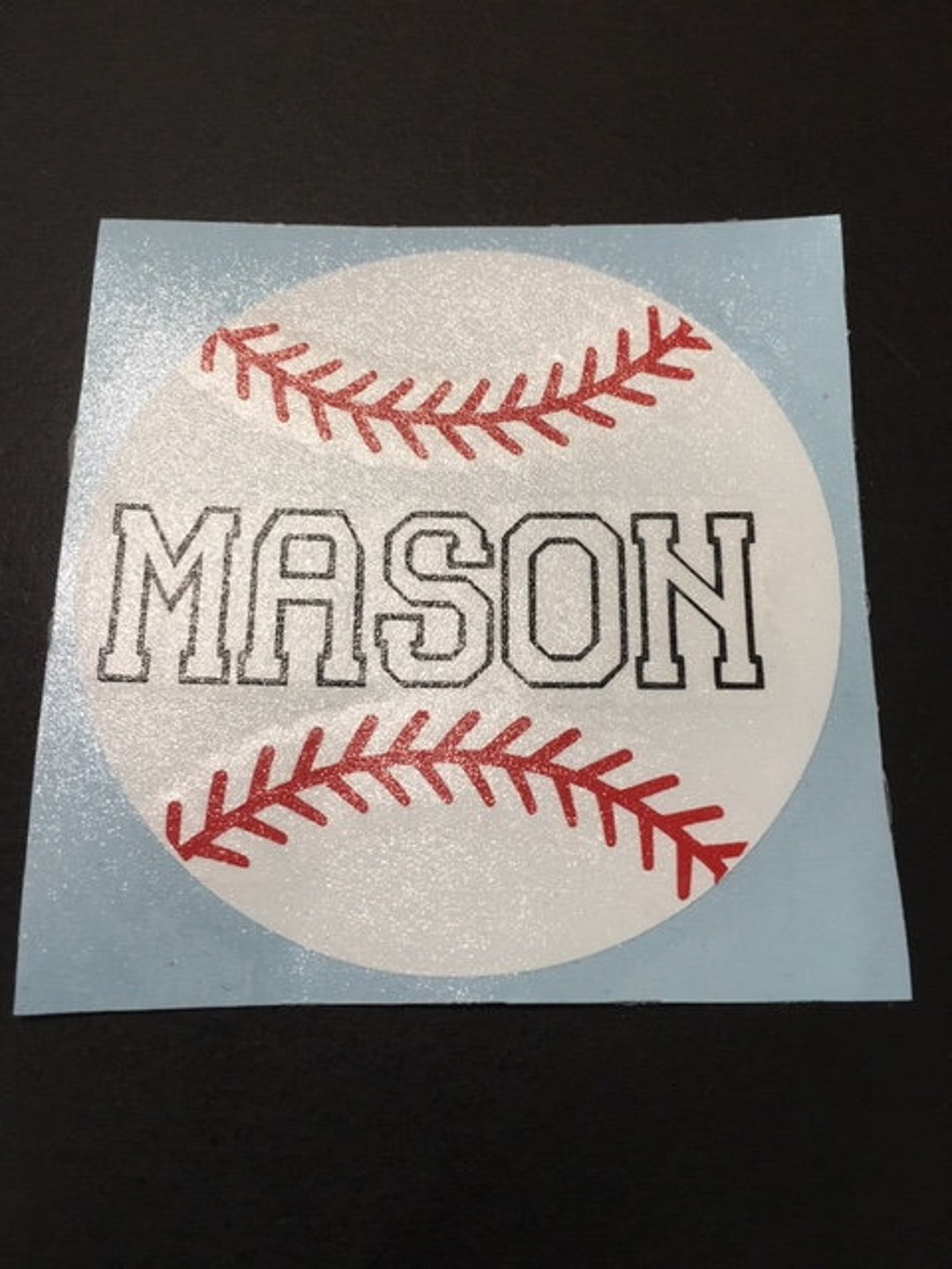 Personalized Baseball Decal/baseball Player Decal/baseball Team Decal ...