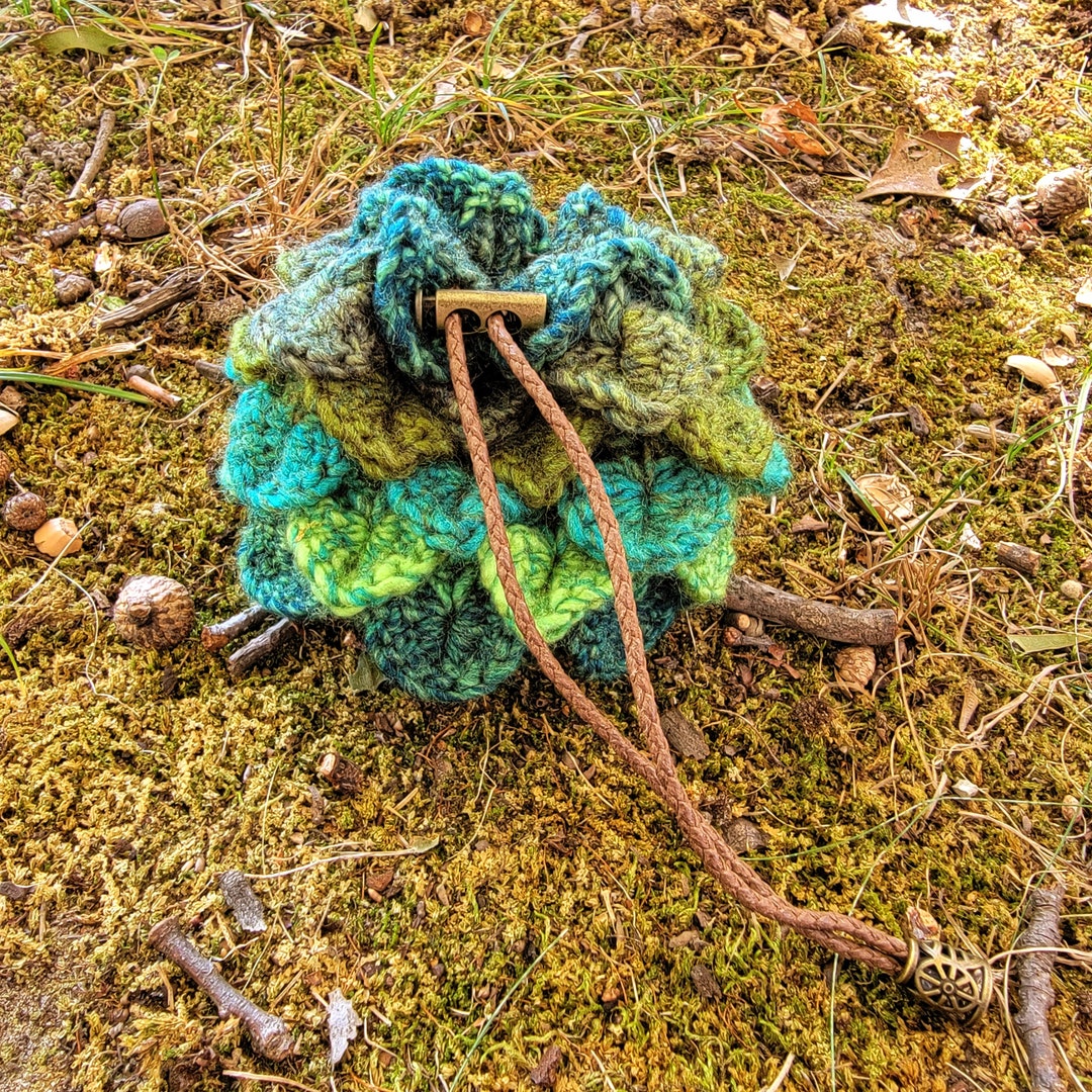 Dragon Scale Dice Bag Evergreen - Etsy