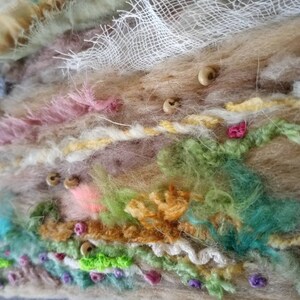 By the Sea Wool Painting, Abstract Landscape Felt Painting, Seaside Art ...