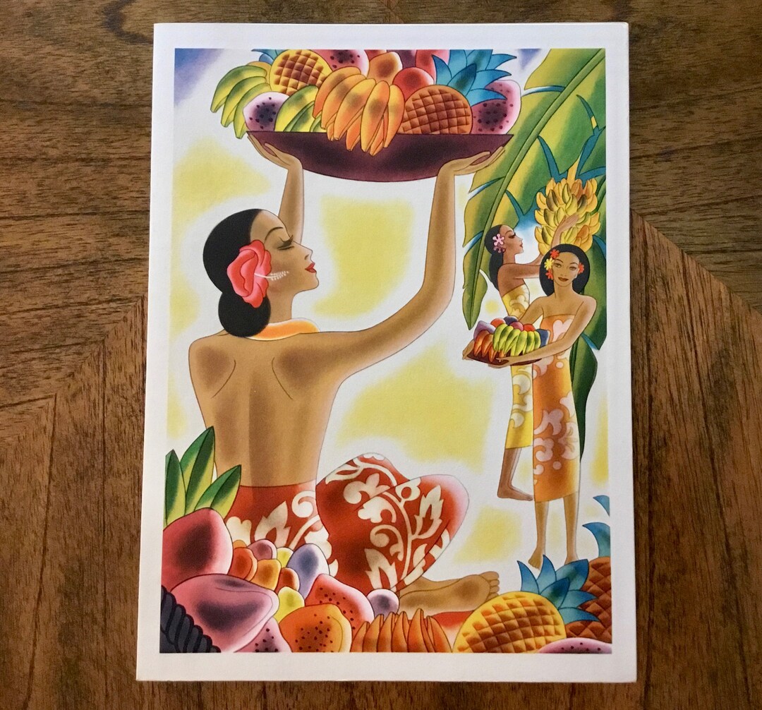 Vintage Frank Mcintosh Matson Lines Menu Cover - Made in USA - 1940's ...