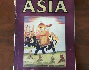 Asia Magazine - Etsy