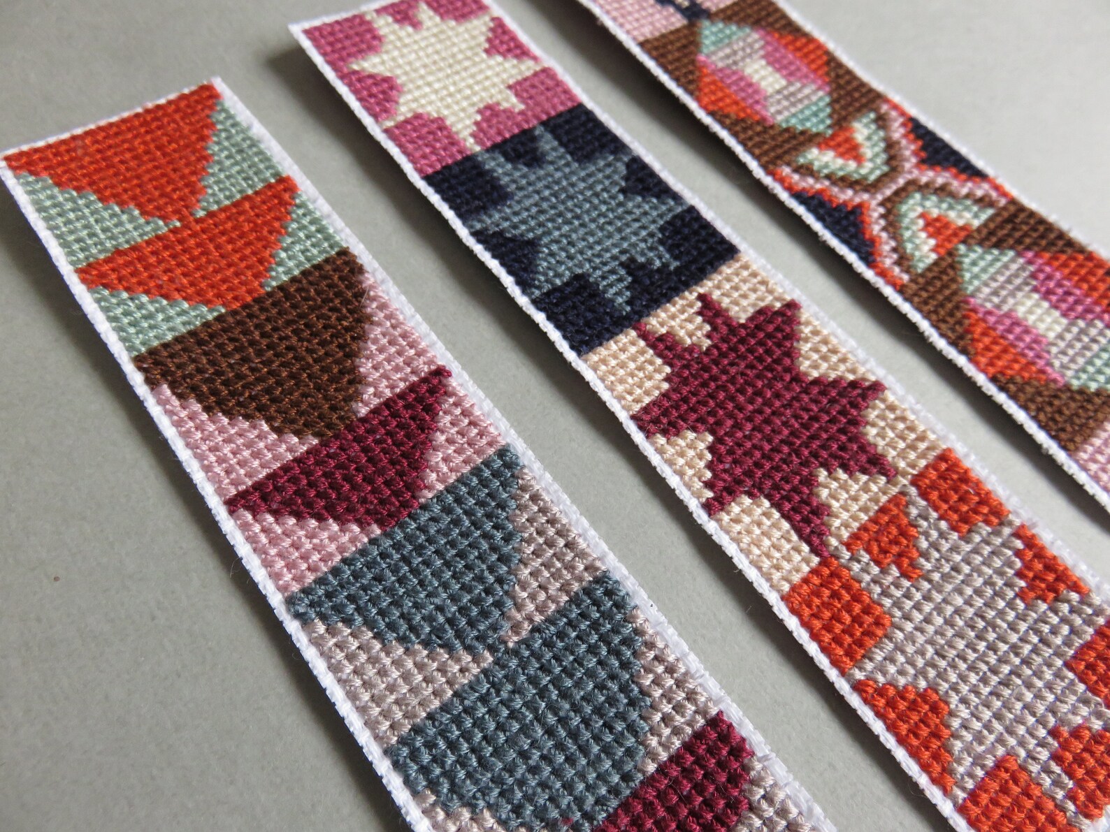 Geometric Bookmark - One - Cross Stitch Pattern PDF - Etsy