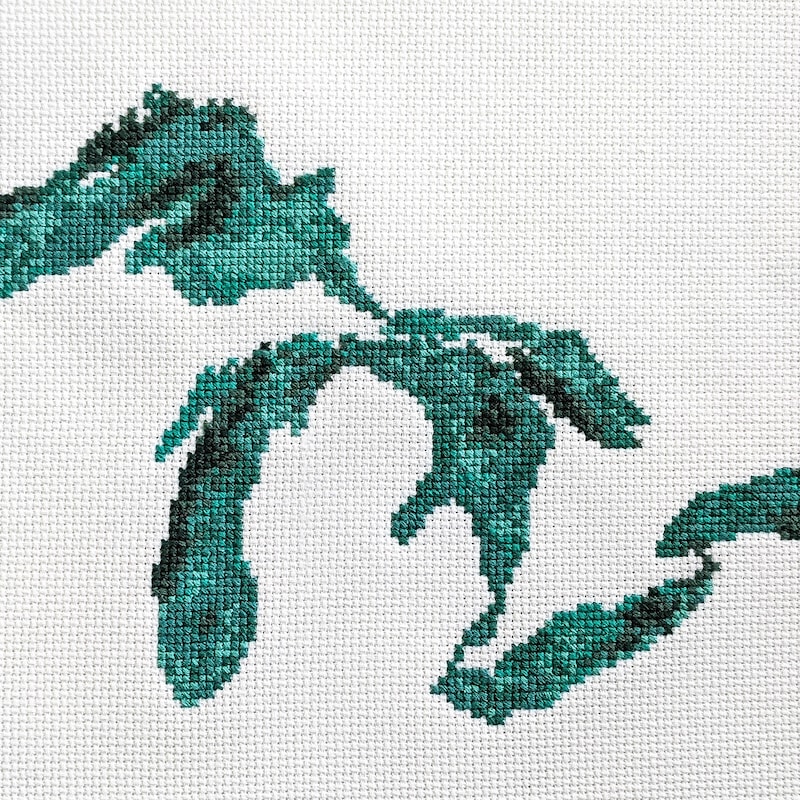 Great Lake Cross Stitch - Etsy