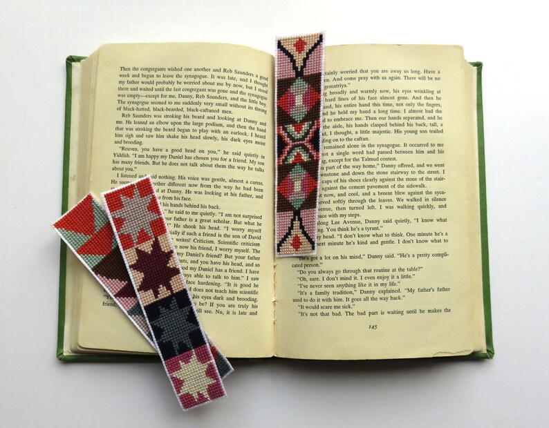 Geometric Bookmark - One - Cross Stitch Pattern PDF - Etsy