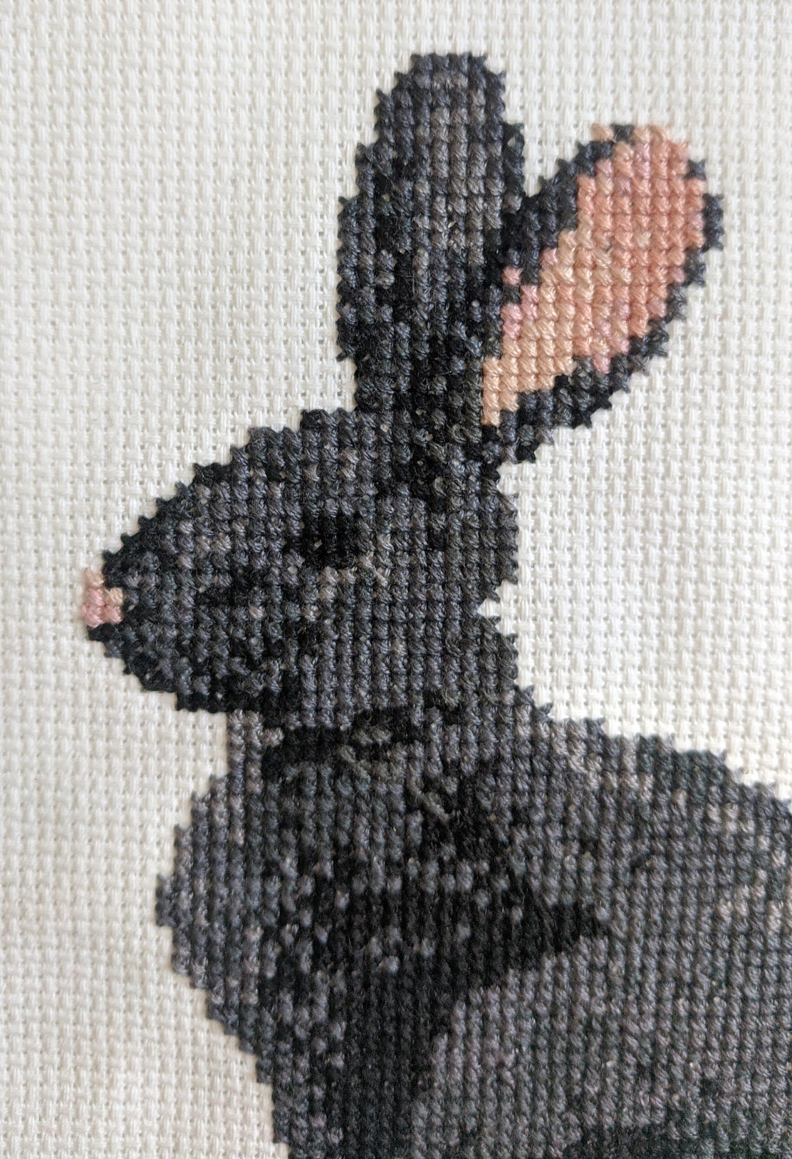 Portraits of a Rabbit Cross Stitch Pattern PDF - Etsy