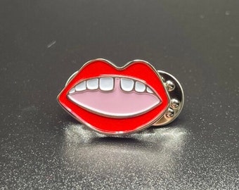 Mouth Pin - Etsy