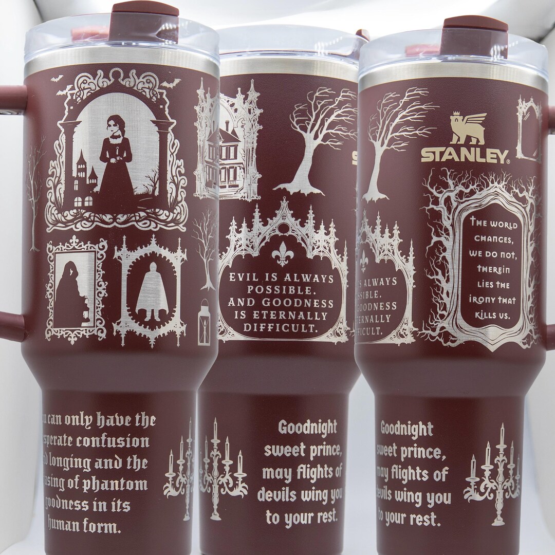 Interview With a Vampire by Anne Rice Stanley or Yeti Engraved Tumbler ...