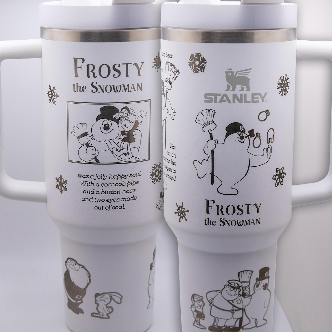 Frosty the Snowman Classic Christmas Stanley, Yeti, or Owala I ...