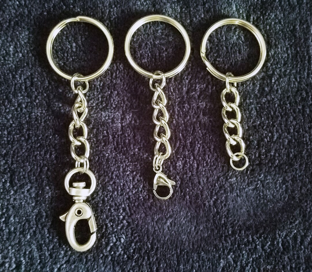 Key Chain - Large (24mm) - for Use With Any of the Coin Bezels. Color ...