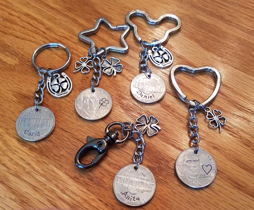 Hand Engraved Custom Lotto Nickel Scratcher Personally Customized ...