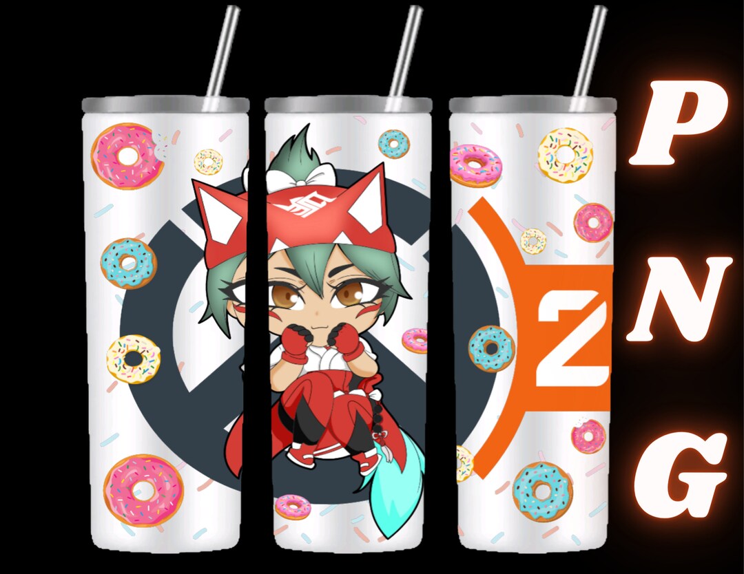 Chibi Kiriko 20oz Skinny Tumbler PNG Wrap - Etsy