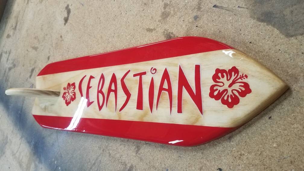 Surfboard name plate Surfboard sign surfboard decor custom | Etsy