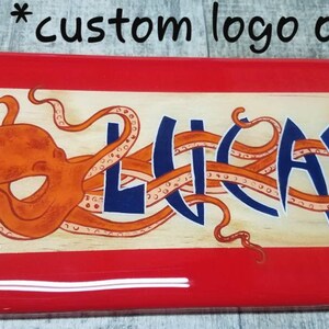 Surfboard Name Plate, Surfboard Sign, Surfboard Decor, Custom Surfboard ...