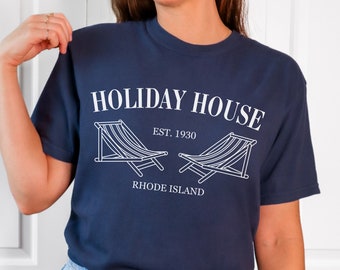 Holiday House T-shirt Rhode Island T-shirt the Last Great - Etsy