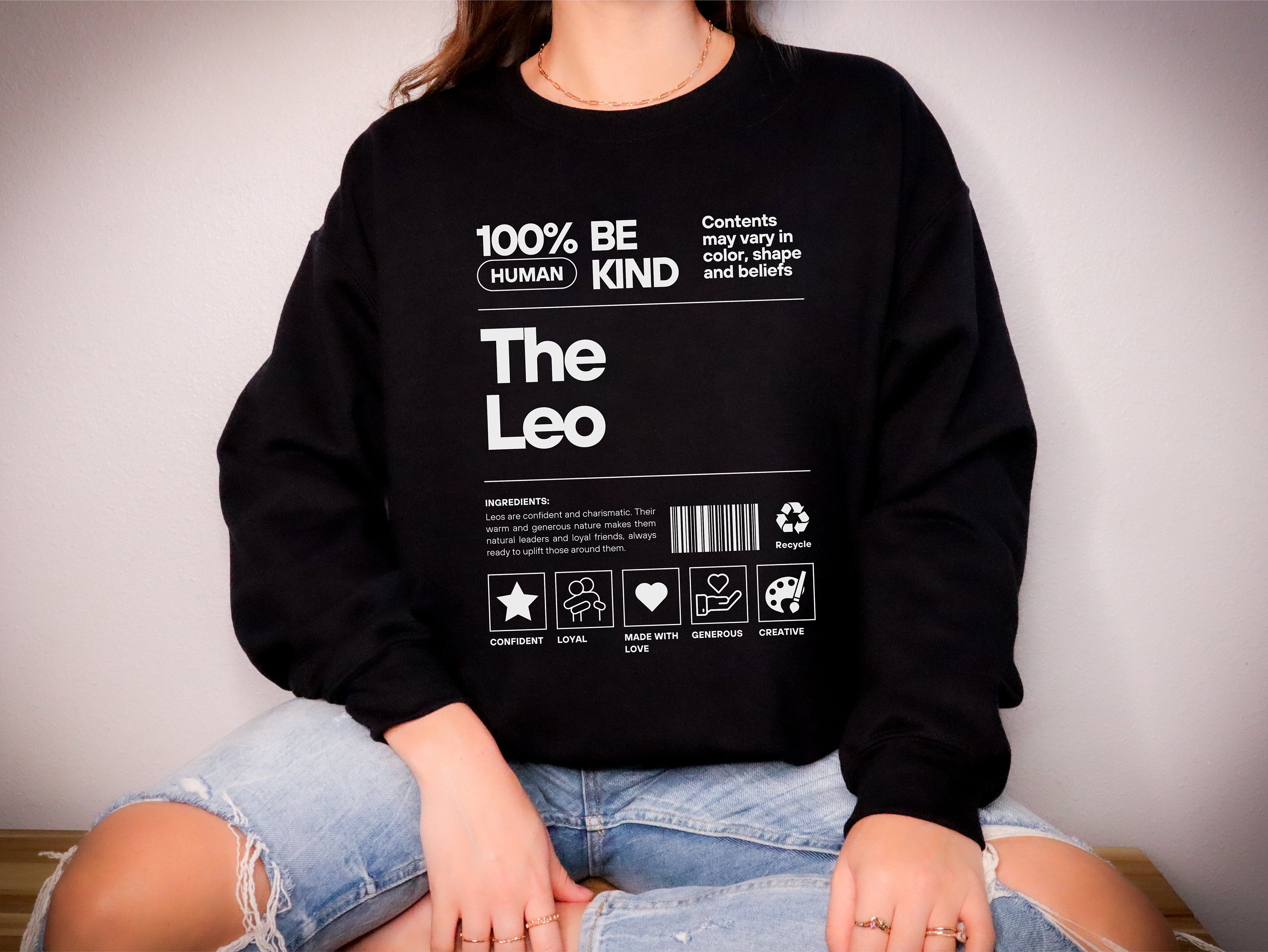 Zodiac Leo Crewneck Sweatshirt, Astrology Shirt, Gift for Leo - Etsy