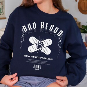 Bad Blood Crewneck Sweatshirt, Gift for Fan - Etsy UK