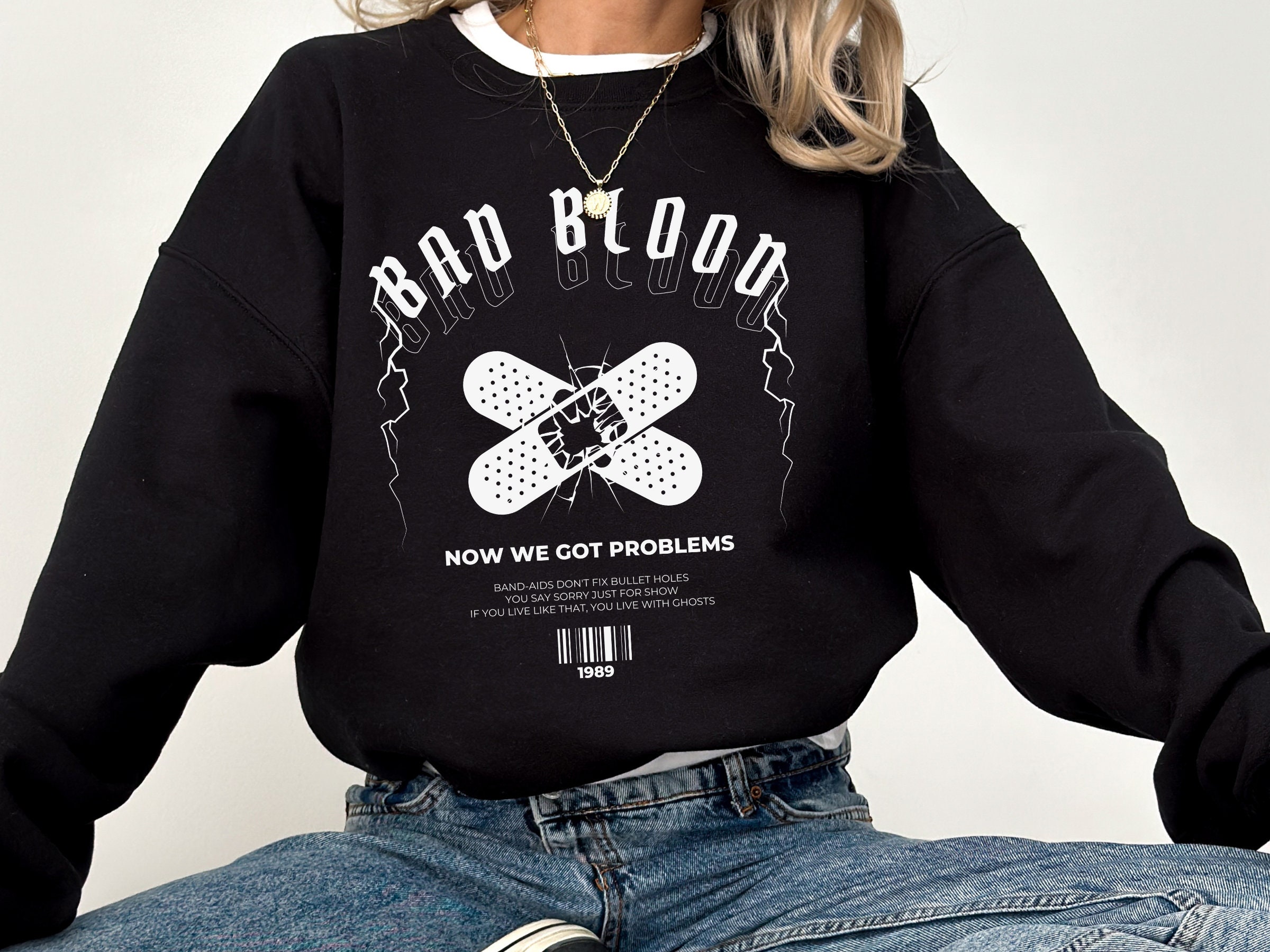 Bad Blood Crewneck Sweatshirt, Gift for Fan - Etsy UK
