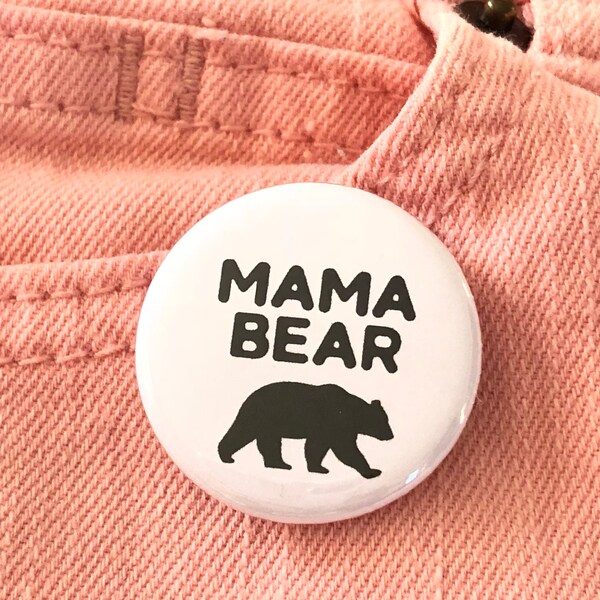 Mama Bear Pin - Etsy