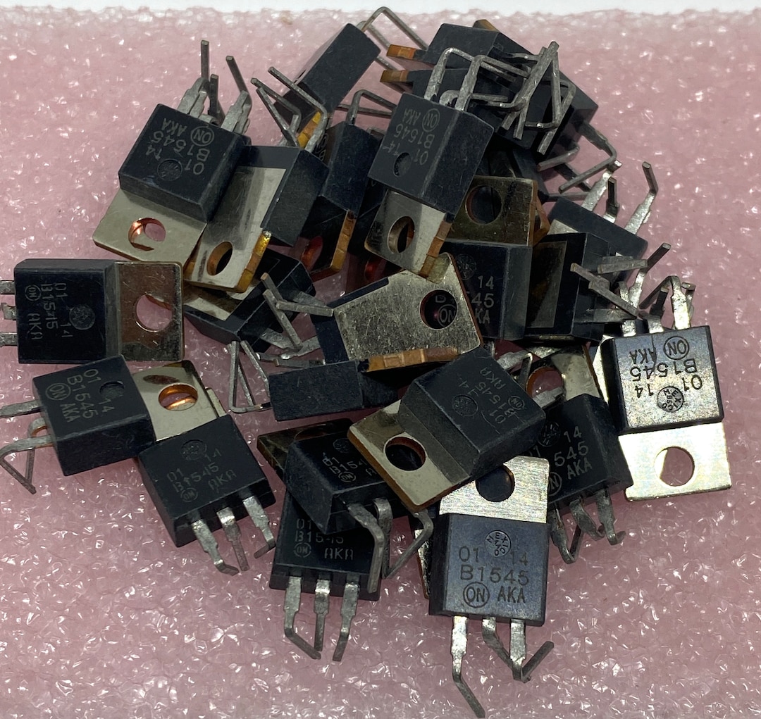 Lot of 25 on Semiconductors MBR1545CT Silicon Schottky Diodes TO220 New ...
