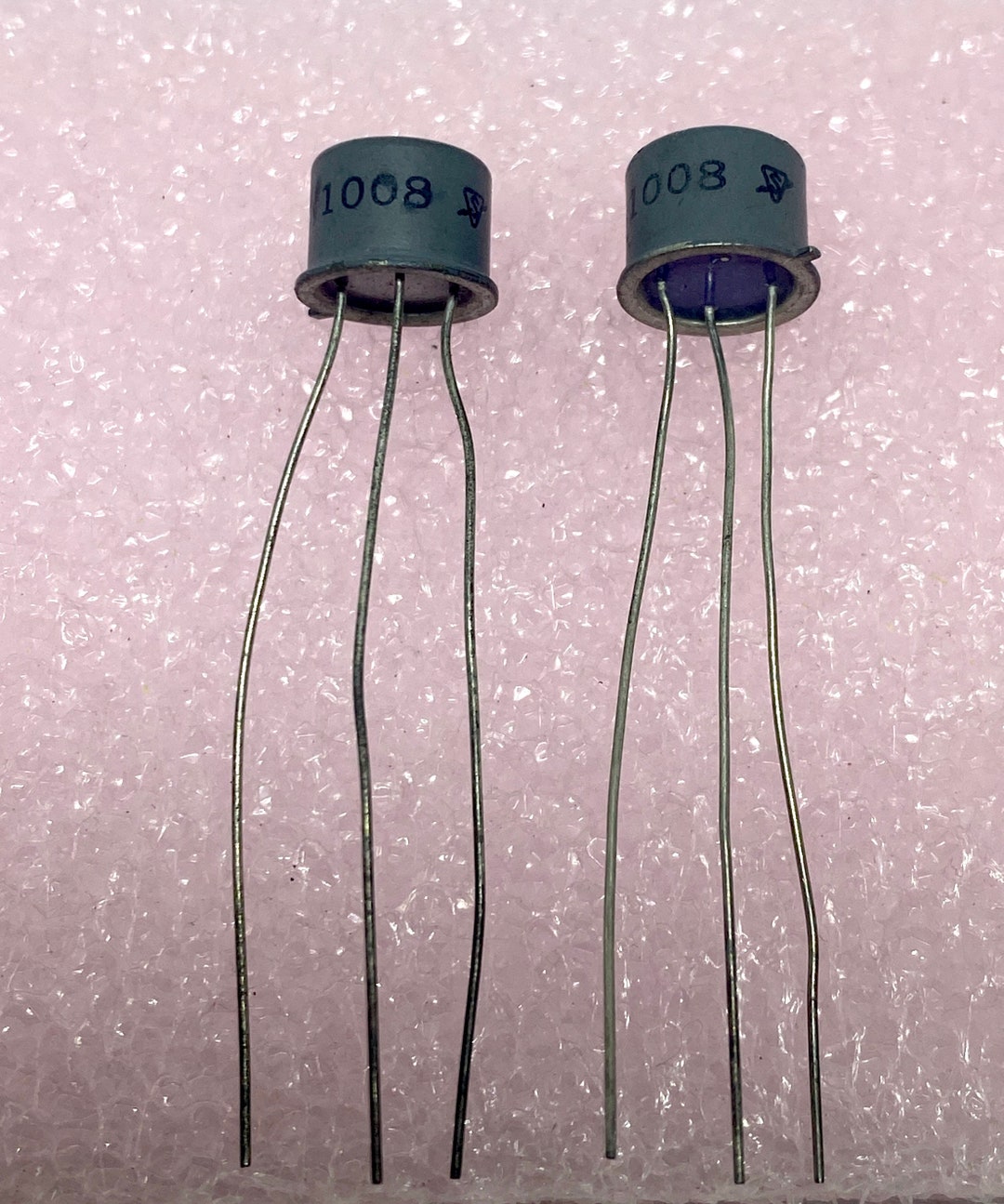 Sylvania 2N1008 Transistors Germanium Vintage 1972 2 Piece Lot New Old ...