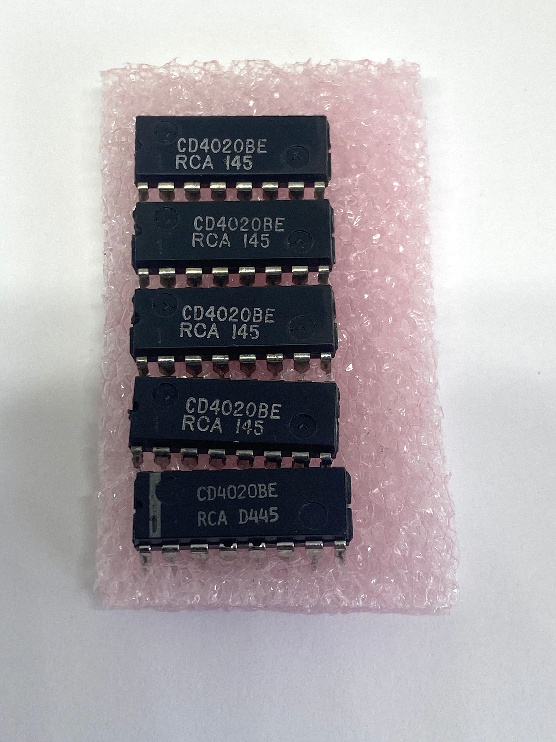 Lot of 5 Pieces RCA CD4020BE Integrated Circuit Vintage 1981 - Etsy