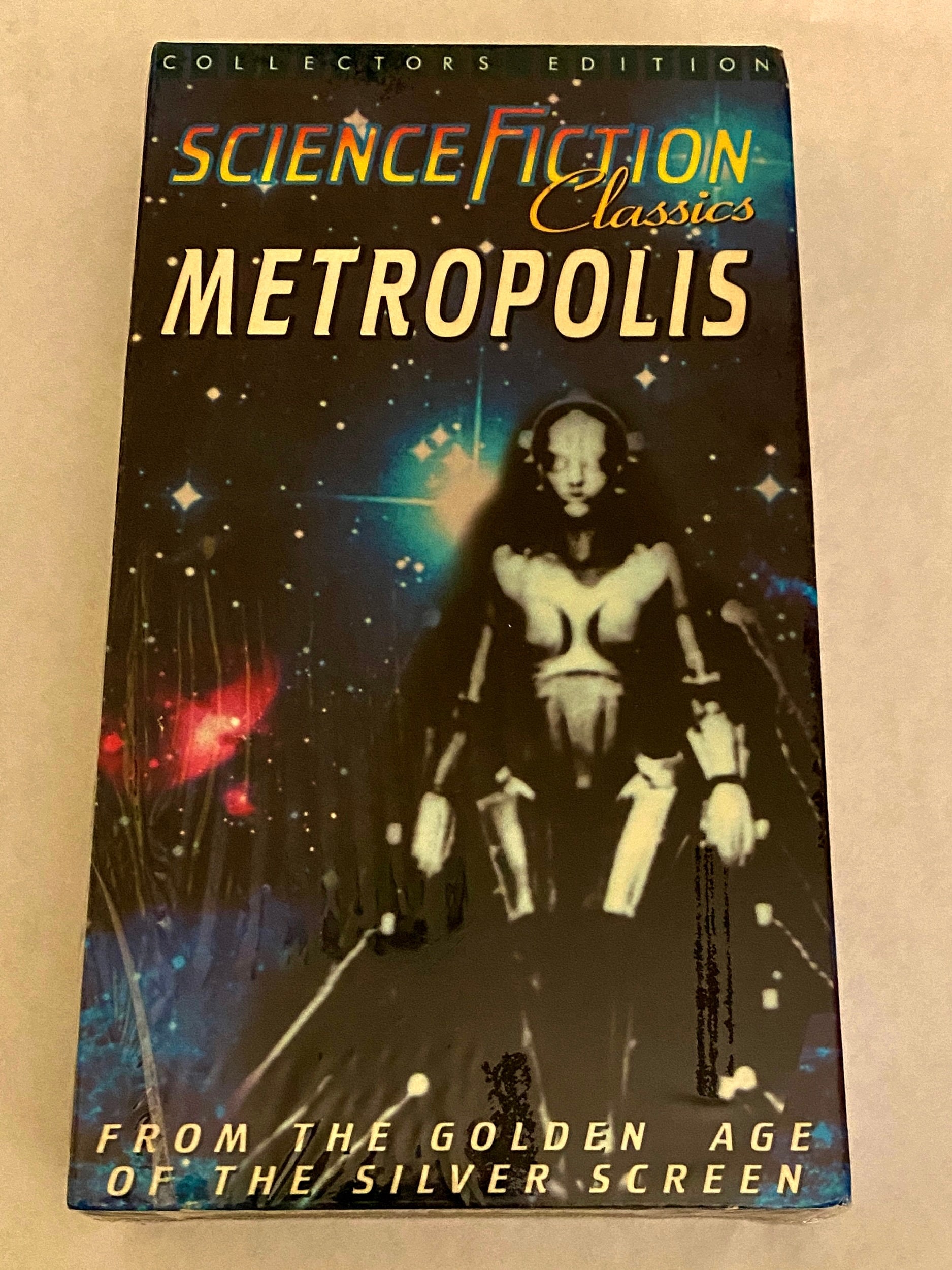 Sealed VHS Fritz Lang Metropolis 056775422639 FTW-3-4226 Science ...