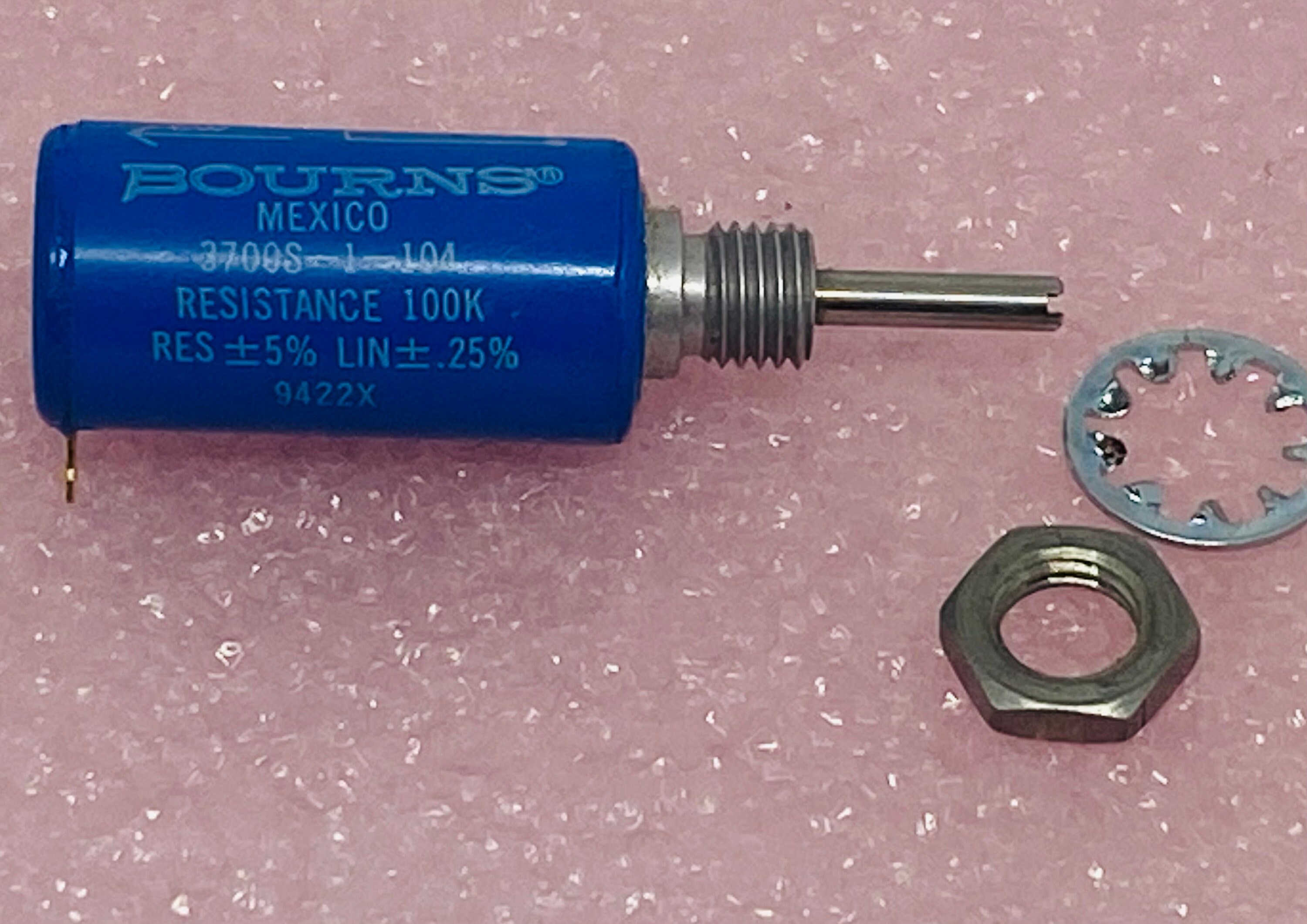 Bourns 3700S-1-104 Potentiometer Pot 100K Ohm 1 Watt Wirewound LINEAR ...