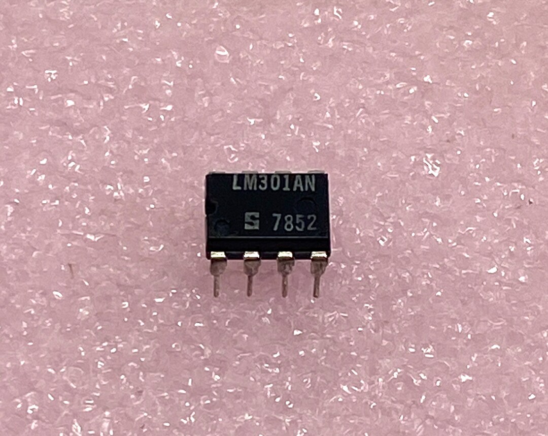 Signetics LM301AN Integrated Circuit New Old Stock 8 Pin Dip - Etsy