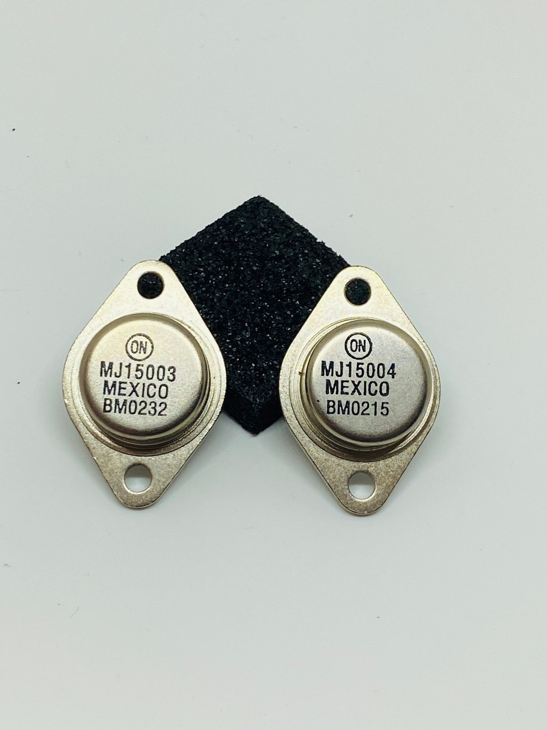 Pair of Vintage ON Semiconductor MJ15003 and MJ15004 Power Transistors ...