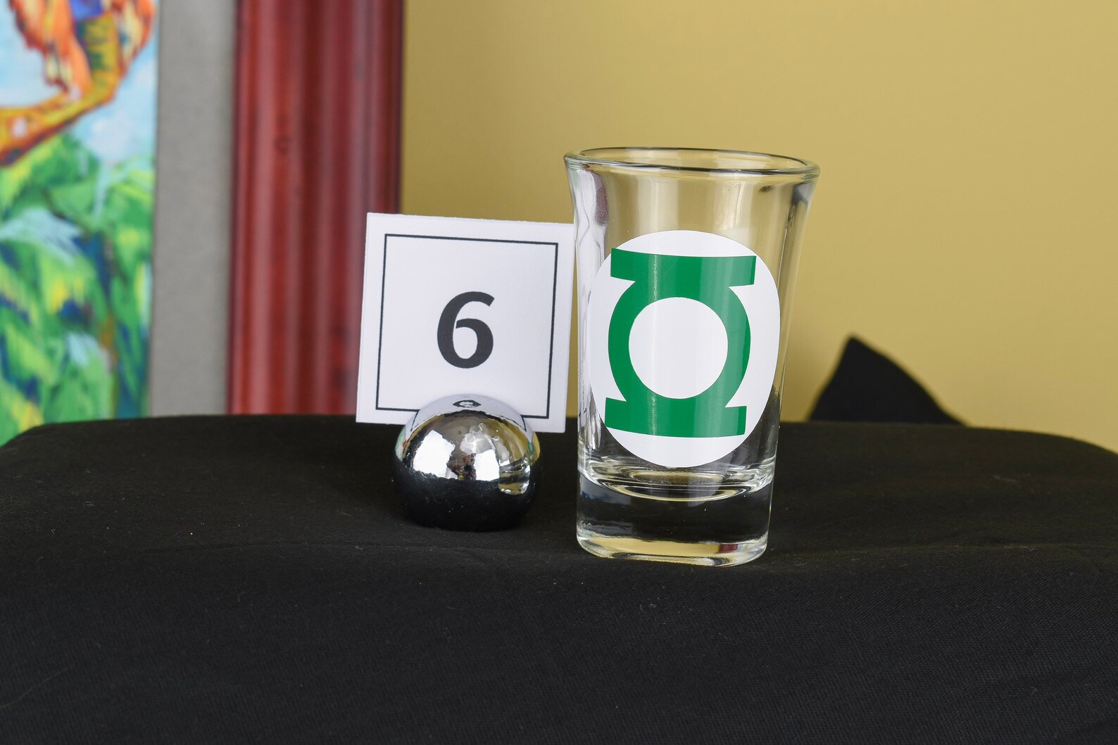 DC Comics Vinyl Shot Glass - Etsy
