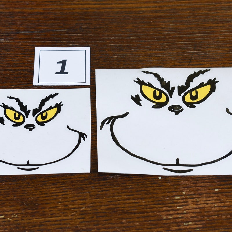 Grinch Decals - Etsy