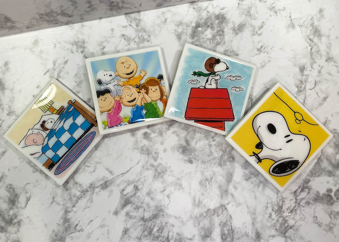Handmade Peanuts Coasters: Made From Actual Book Pages - Etsy
