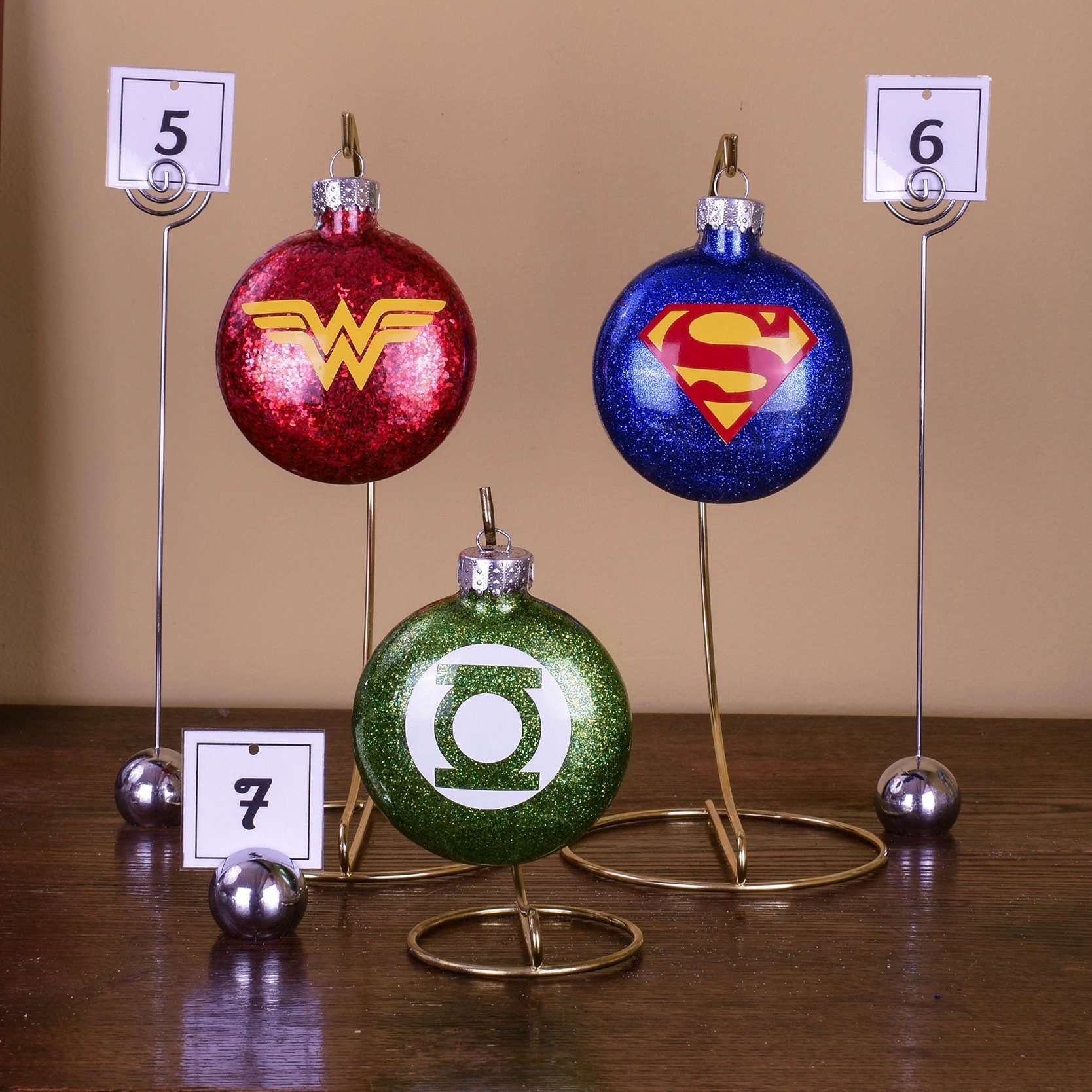 DC Comics Christmas Ornaments - Etsy