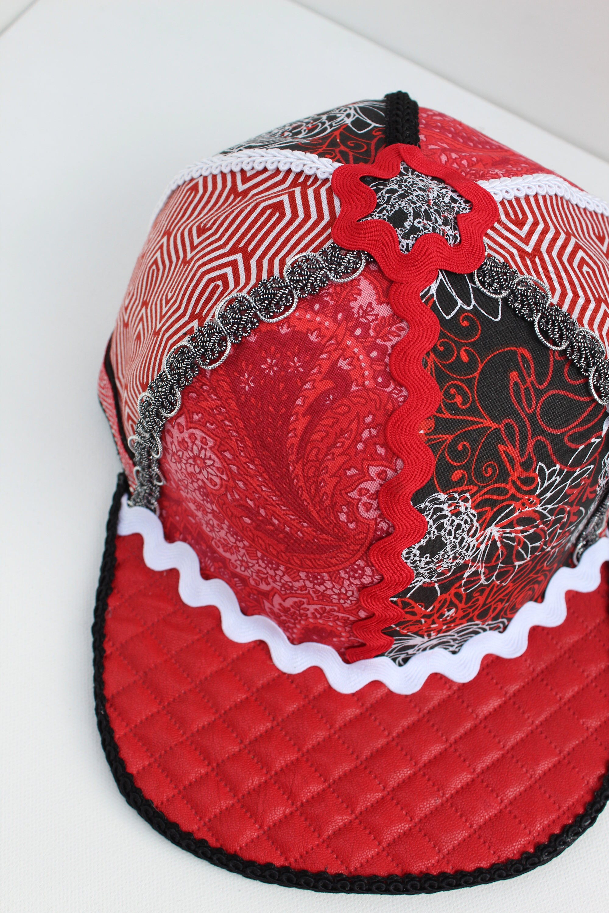 Handmade Snapback Hat One of a Kind Hat Festival Snapback | Etsy