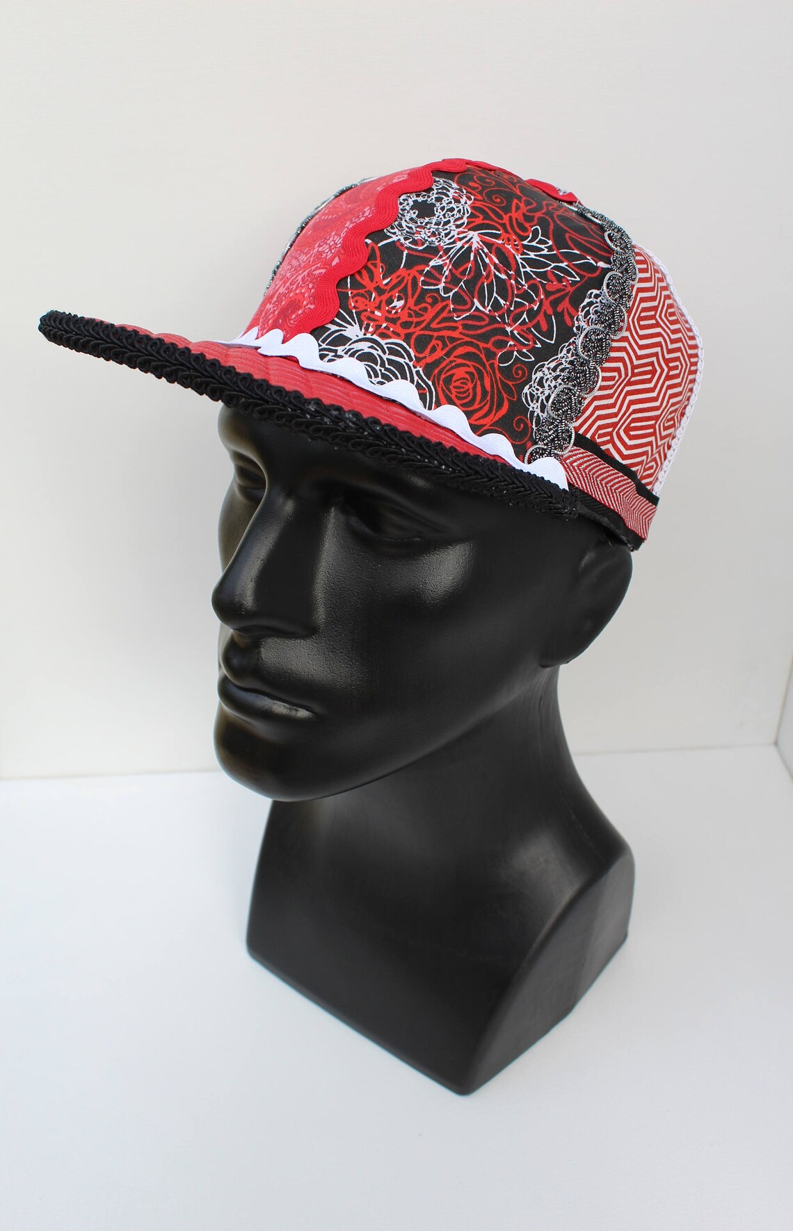 Handmade Snapback Hat One of a Kind Hat Festival Snapback - Etsy