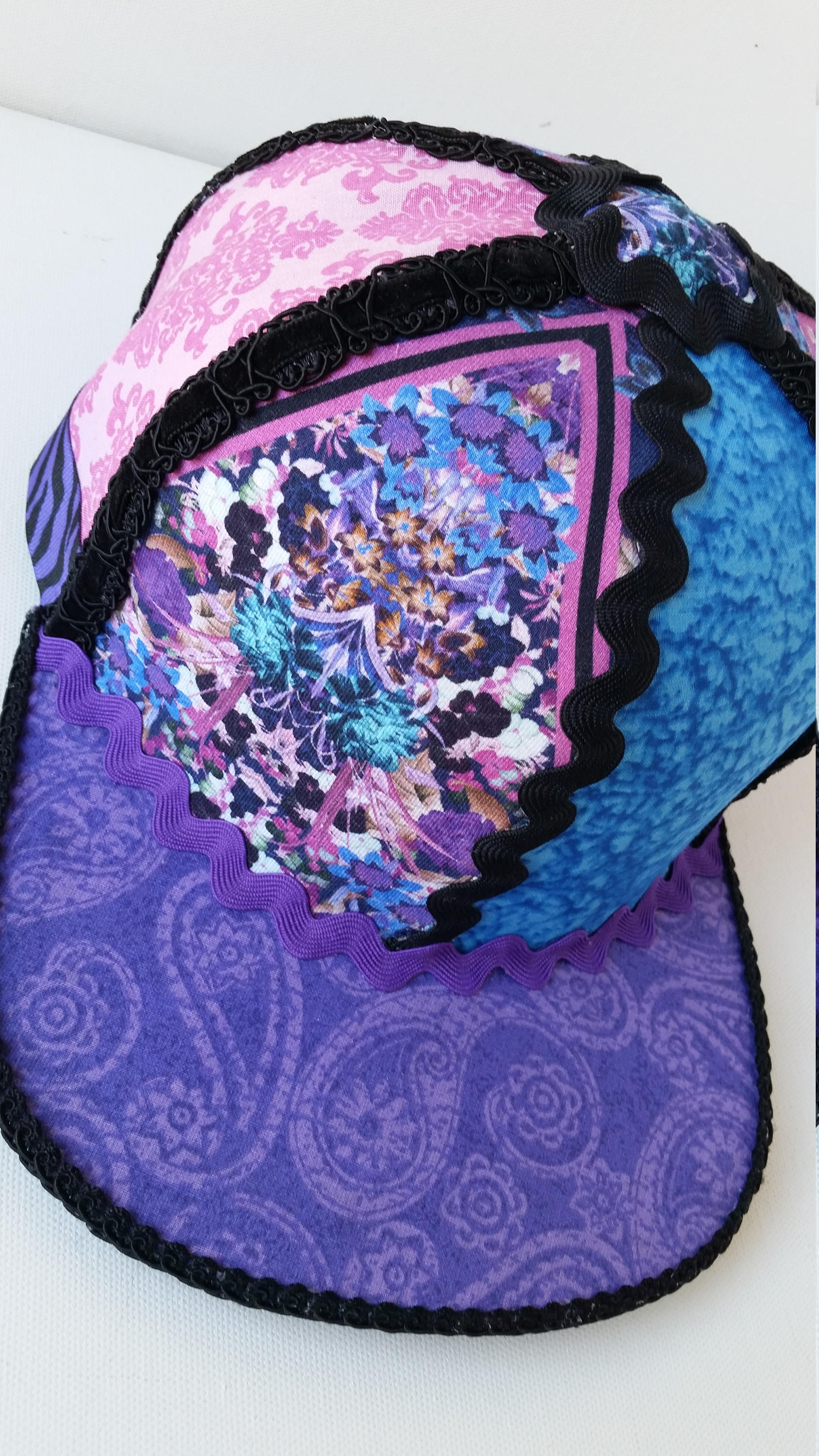 Handmade Snapback Hat, One of a Kind Hat, Festival Snapback No. 87 ...